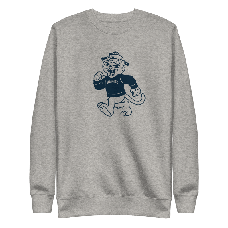 Washed Mascot Gray Crew – Washed Media